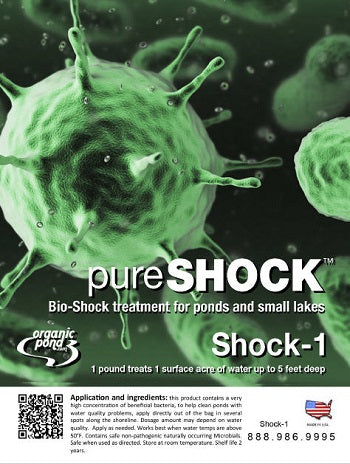 Organic Pond™ pureSHOCK™ all in One Water Clarifier, Muck Reducer & Al